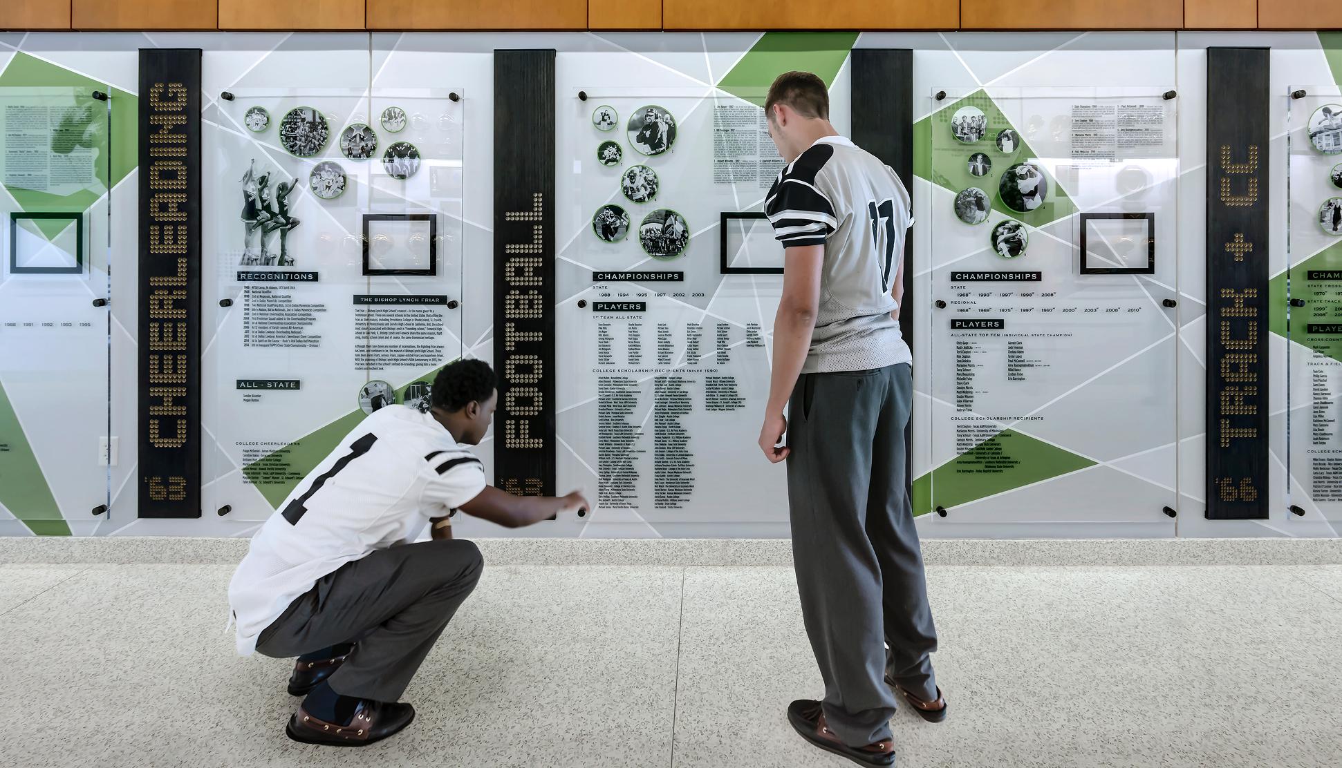 Texas high school unveils ultimate hall of honor - Coach and Athletic ...