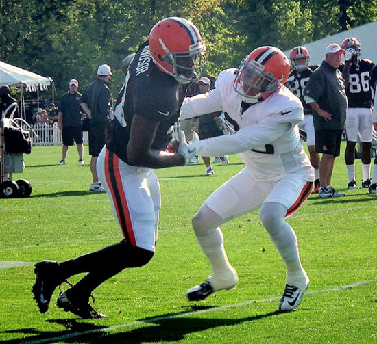 Football: Drills to develop man coverage skills for defensive backs ...